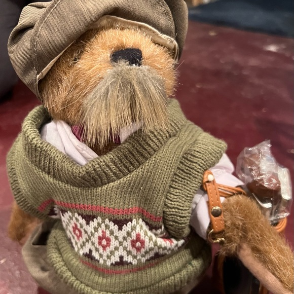 Boyds Bears | Other | Boyds Bears Golfer Teddy Bear With Mustache ...